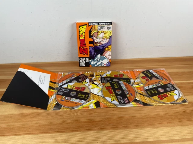DRAGONBALL Z DRAGON Ball Season Nine 9 DVD Box Set Funimation Fusion ...