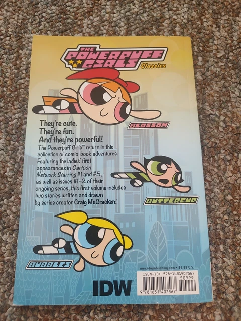 LOT DE THE Powerpuff Girls Classics VHS, BANDE DESSINÉE Bubblevicious ...