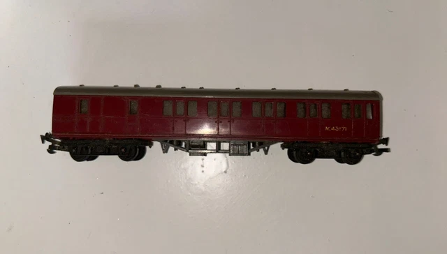 TRIANG HORNBY R120/222 Maroon Train Carriage M.43171 £10.08 - PicClick UK