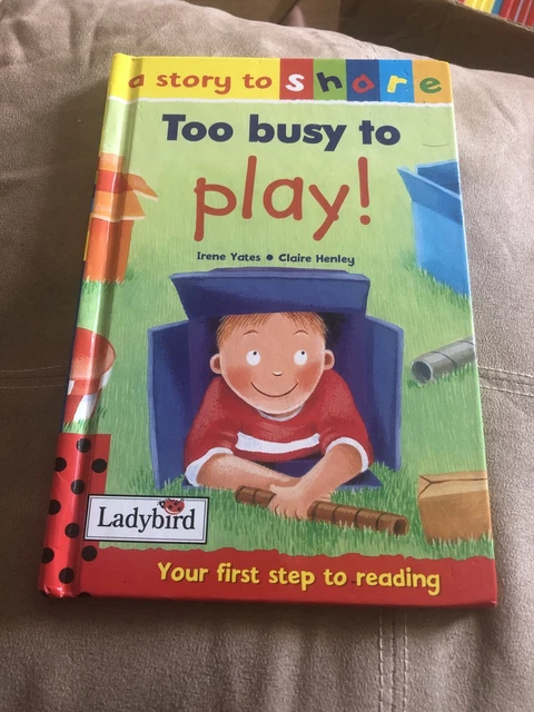 LADYBIRD BOOK STORY To Share Too Busy To Play £3.30 - PicClick UK
