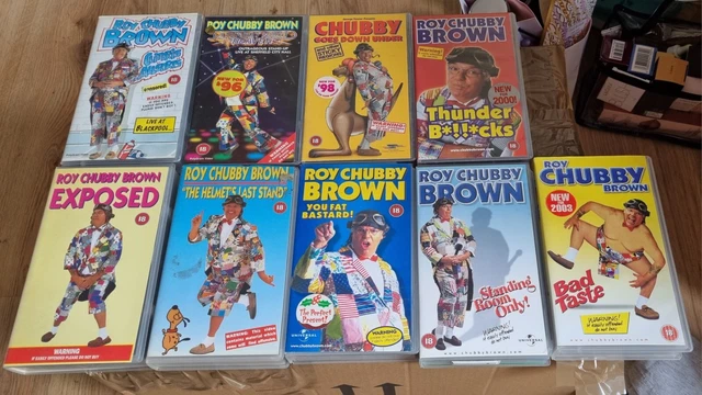 8 X ROY Chubby Brown - Comedy Video VHS Cassette Tapes Bundle. £5.00 ...
