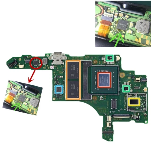 MOTHERBOARD BATTERY CHARGING IC Chip Original For Nintendo Switch NS ...