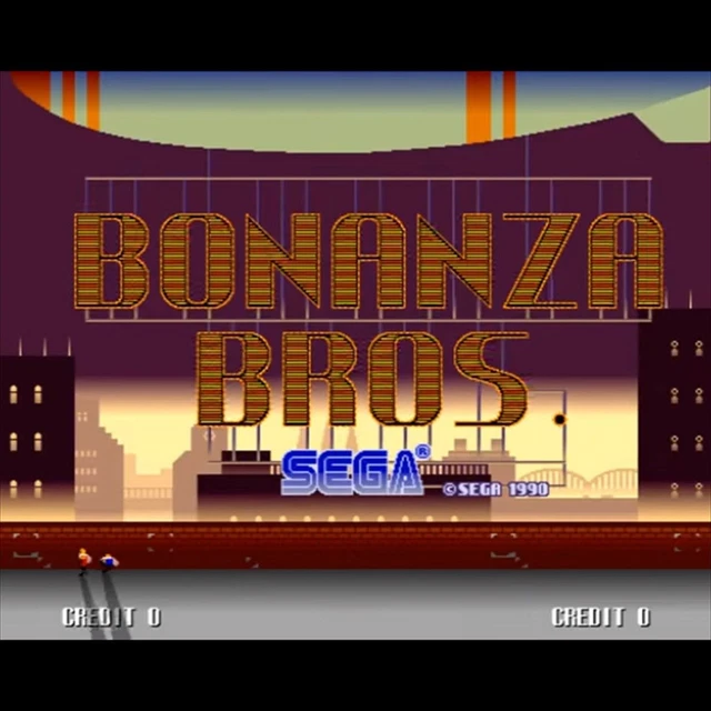 USED BONANZA BROS. Arcade Game PCB P.C.Board SEGA SYSTEM 24 Spy Action ...