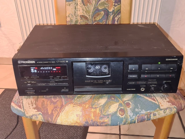PIONEER CT-S530 Stereo Kassettendeck Tapedeck Vintage Stereo ...