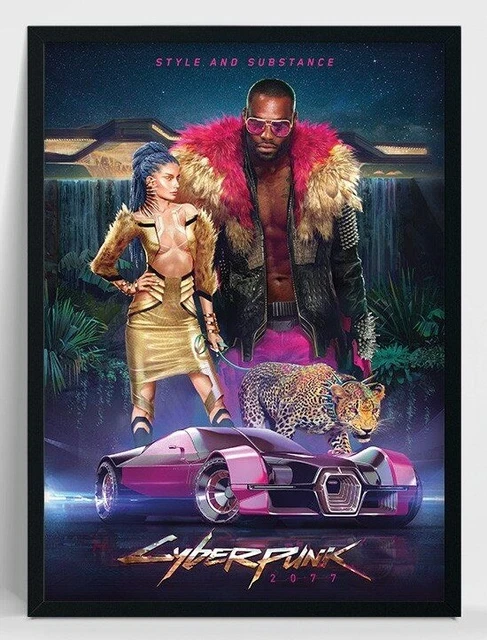 STYLES OF CYBERPUNK 2077 Neokitsch Affiche Premium Neuve Cdp Gadget ...