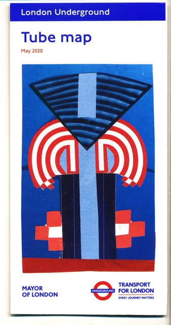 LONDON UNDERGROUND TUBE MAP MAY 2020 Station Index,Transport,Journey ...