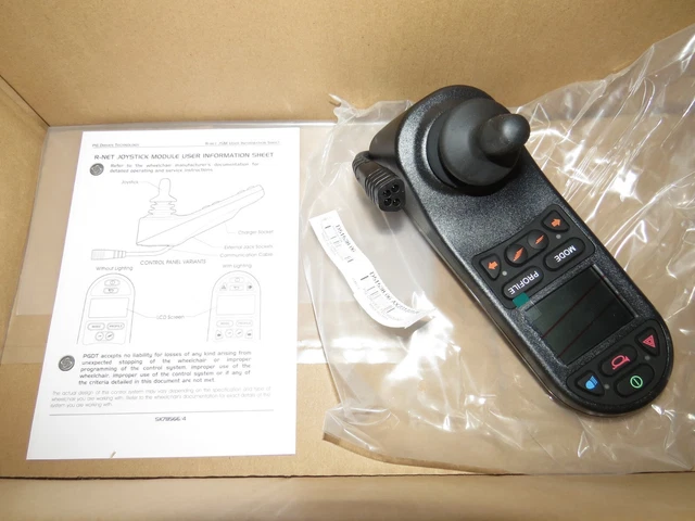 PERMOBIL / QUICKIE PG Drives R-Net JOYSTICK Controller for Powered ...