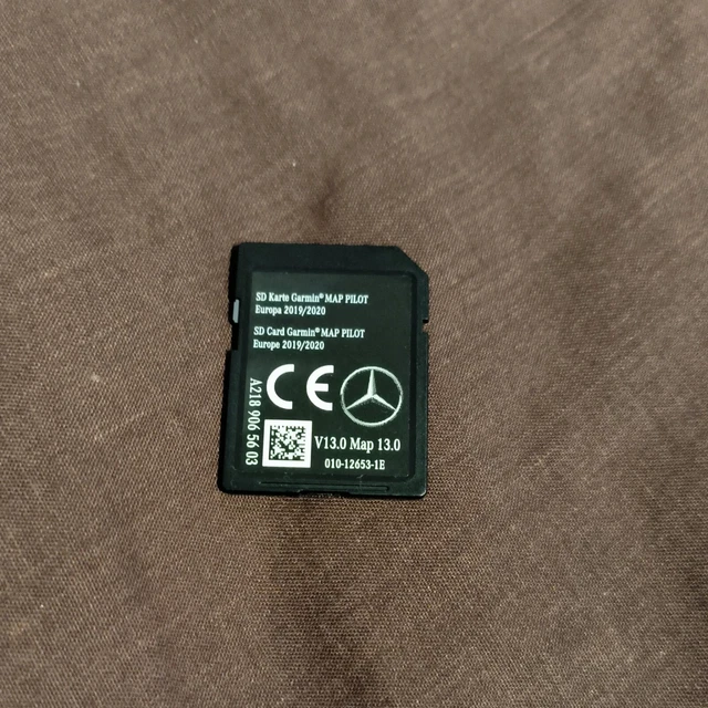 GENUINE MERCEDES BENZ V13.0 Map 2019/2020 sat nav Sd card Navigation ...