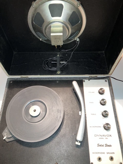 RARE VINTAGE DYNAVOX Solid State Record Player Model 1201 Tested £89.09 ...