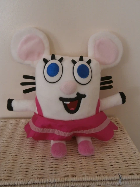 CBEEBIES BOJ-A-BOOM MIA MOUSE 10"PLUSH TOY VGC £14.99 - PicClick UK