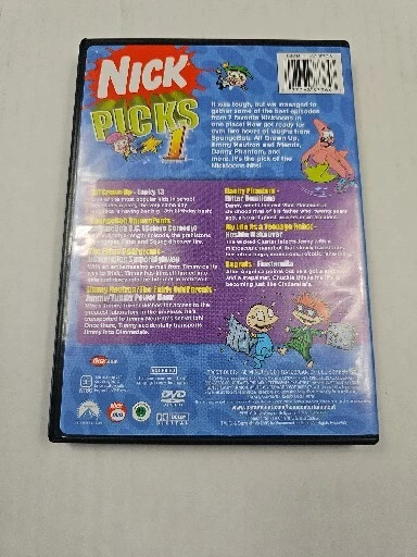 NICK PICKS 1 (DVD, 2005) $13.95 - PicClick CA