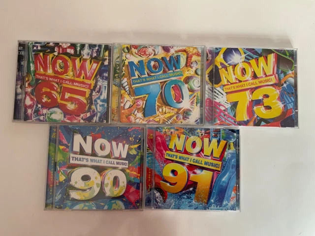 NOW THATS WHAT I Call Music Bundle 5 cds £12.00 - PicClick UK