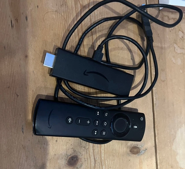 AMAZON FIRE STICK Streaming Media Player - Black 4K 1st generation £10. ...