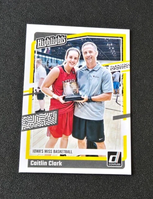 2024 PANINI CAITLIN Clark Collection Highlights Iowa's Miss Basketball ...