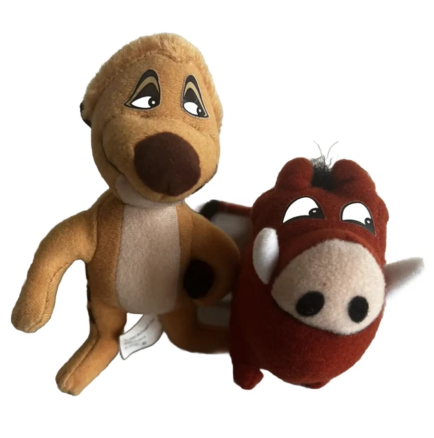 Vtg Disney Lion King Timon And Pumbaa Plush Simbas Pride Mcdonalds 1998 Soft Toy £1199 Picclick Uk