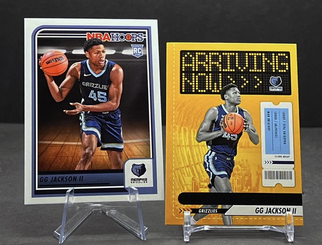 GG JACKSON II 2023-24 Panini NBA Hoops Arriving Now RC Memphis ...