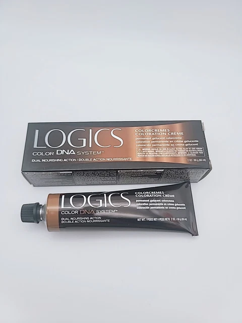 MATRIX LOGICS COLOR DNA System Permanent Hair Color Creme 2 oz-7N $15. ...