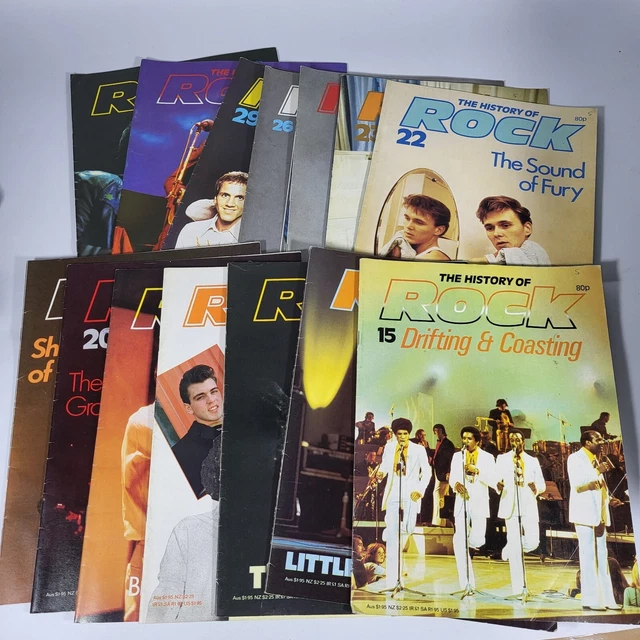 THE HISTORY OF Rock Magazine 14 Issues Between 15 & 33 £14.99 - PicClick UK