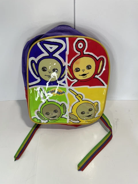 VINTAGE 1998 TELETUBBIES Ragdoll Small Backpack Multicolor w ...