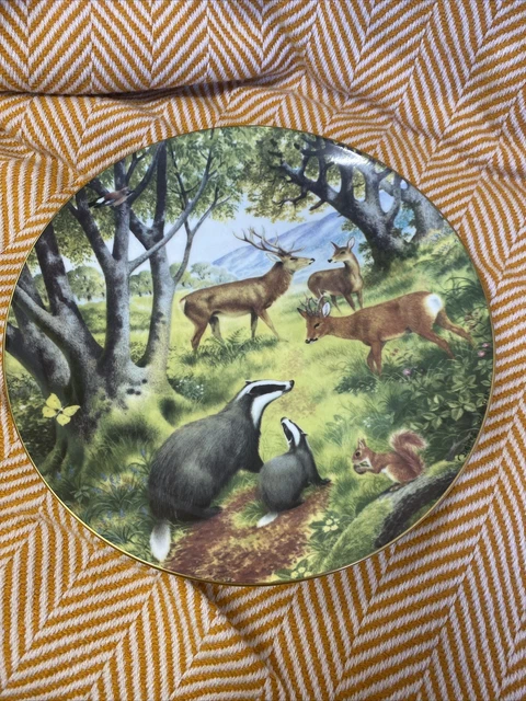 COALPORT FINE BONE China Plate Mammals By Denys ovenden EUR 5,86 ...