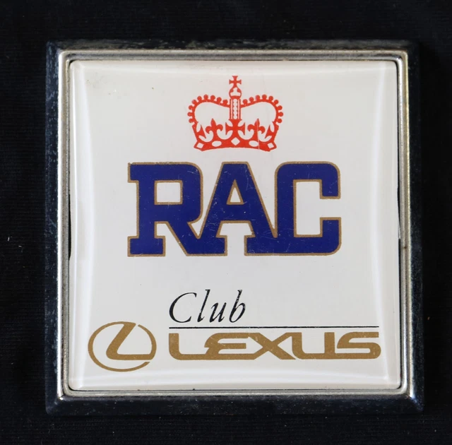 RAC CLUB LEXUS British car auto badge emblem £36.85 - PicClick UK