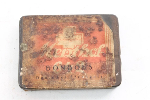 ANCIENNE BOITE DE Conserve Collector Boîte Menthol Candy Vintage EUR 11 ...