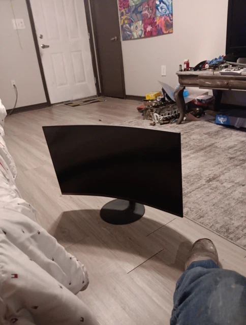 SAMSUNG 27-INCH S39C Series FHD Curved Gaming Monitor, 75Hz, $13.35 ...