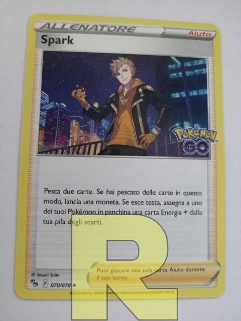2X SPARK ® Pokemon GO 070/078 ® Non Comune ® Pokemon ® Italiano EUR 1 ...