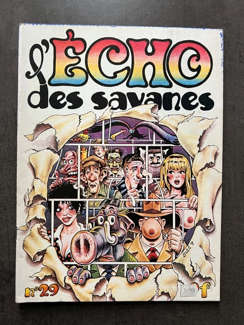 &L'ECHO DES SAVANES n°29" 1977 INEDITS de SOLE+PETILLON+VOLNY+Ted ...