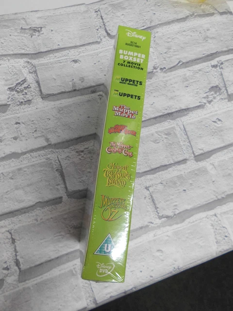 THE MUPPETS 7 Movie Collection DVD Box Set Region 2 Rated U - CG D36 £7 ...