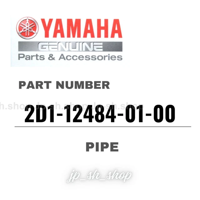 YAMAHA GENUINE OEM Parts PIPE 2D1-12484-01-00 for FZ1 $289.73 - PicClick AU