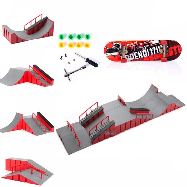 SKATE PARK RAMP Kit Mini Fingerboard Tech Deck Finger Board Ultimate Park Toys £11.85 - PicClick UK