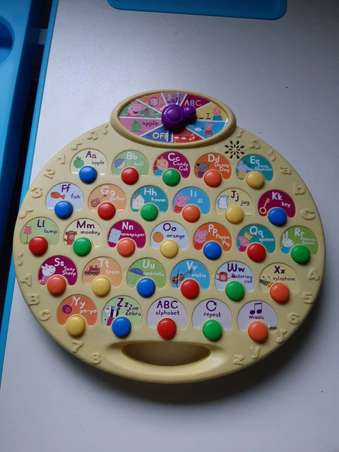 PEPPA PIG EDUCATIONAL Alphabet learning toy Fun Phonics Interactive £9. ...