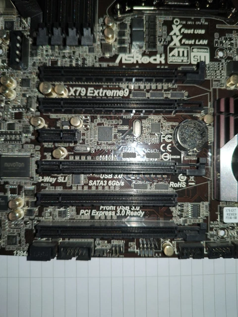 ASROCK X79 EXTREME 9 LGA 2011 INTEL Motherboard mobo mother board DDR3 ...