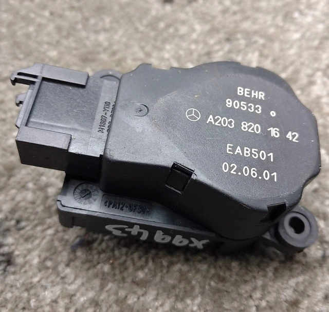 MERCEDES W203 C Class W209 CLK Heater Flap Stepper Motor Actuator ...