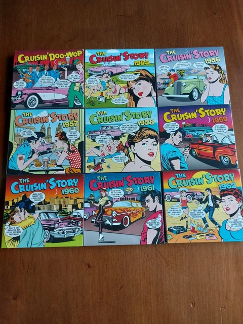NEUF THE CRUISIN' Story 1955 56 57 58 59 60 61 62 CD BUNDLE Doo-Wop ...