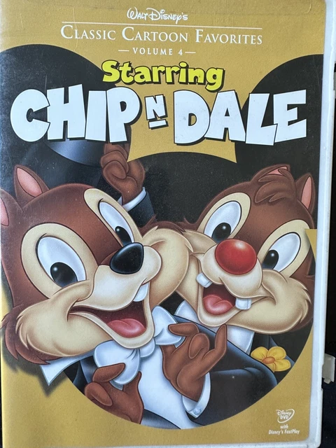 Chip N Dale Dvd Walt Disneys Classic Cartoon Favorites Starring Dvd 2005 Vgc Eur 1088