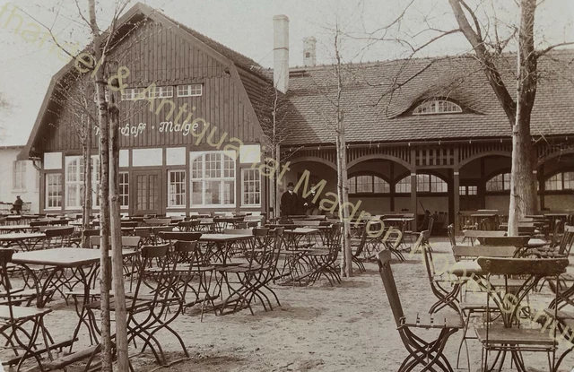 ORIG. FOTO AK Gasthaus am See Malge Brandenburg an der Havel 1913 EUR ...