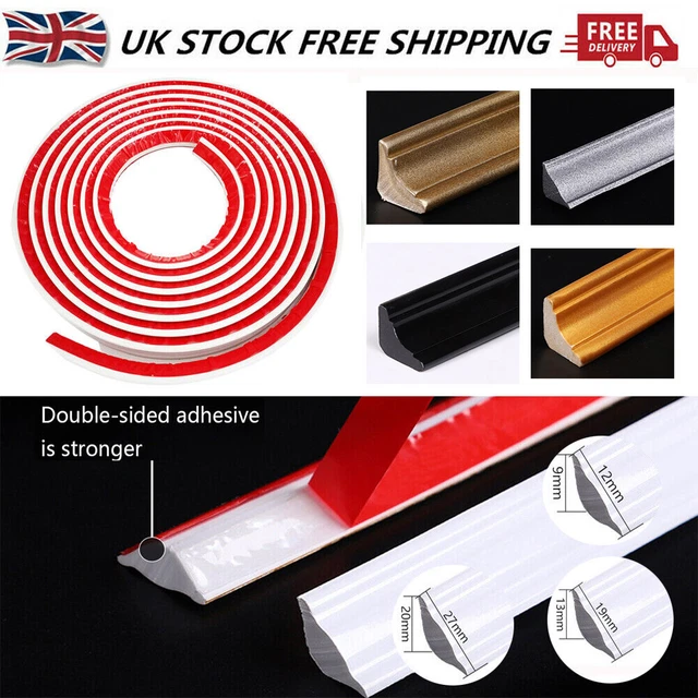 3 5m Ceiling Corner Line Border Skirting Self Adhesive Waist Line Wall
