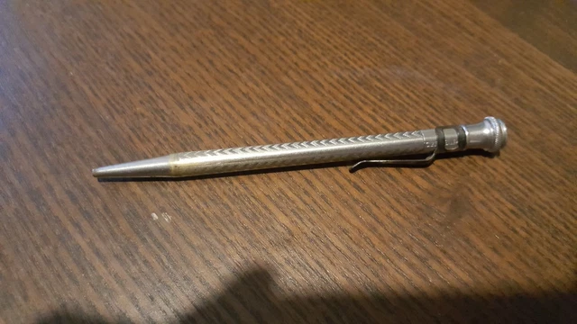 ANTIQUE VINTAGE MECHANICAL Pencil, Made In England, Patent No 179290 £5 ...