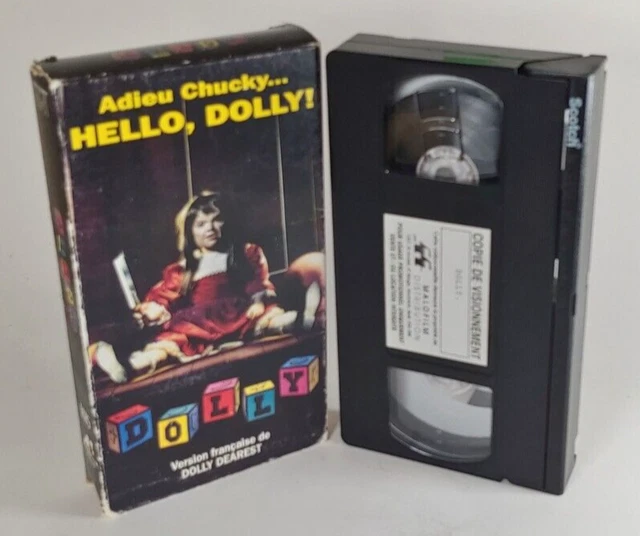 DOLLY (DOLLY DEAREST) VHS French VF Horror Screner Promo NTSC $44.99 ...