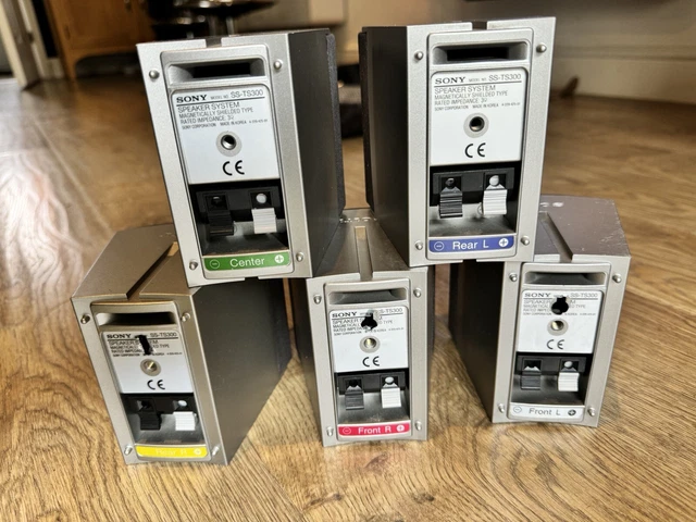 5 X Sony SS-TS300 Satellite Surround Sound Speakers System 3 Ohm £20.00 ...