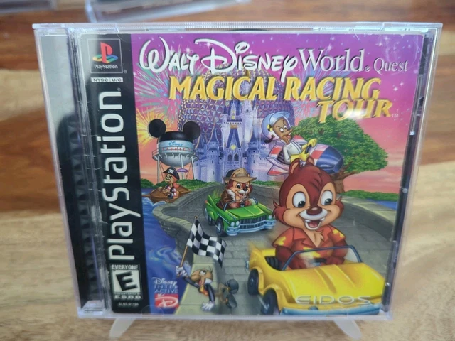WALT DISNEY WORLD Quest: Magical Racing Tour (PS1 PlayStation 1, 2000 ...