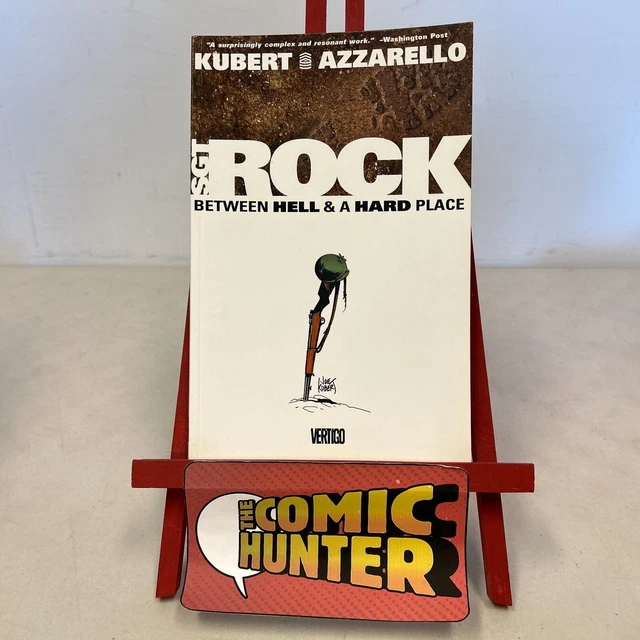 SGT. ROCK BETWEEN Hell & A Hard Place Paperback Brian Azzarello *SEE ...