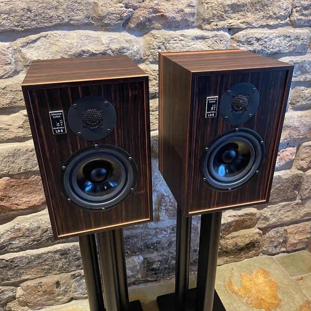 GRAHAM AUDIO LS6 Standmount / Bookshelf Speakers in Ebony Finish (Pair ...