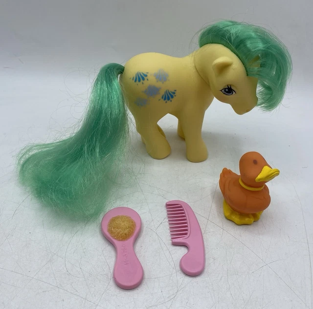 VINTAGE RARE ‘CASCADE’ G1 My Little Pony 1983 MLP Waterfall Pony Duck ...