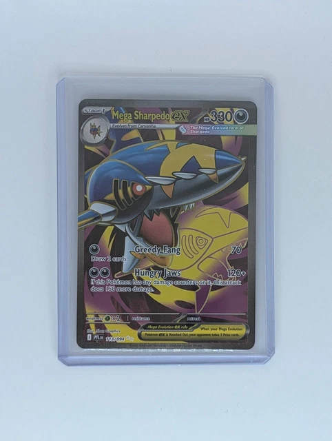 MEGA SHARPEDO EX Full Art [Phantasmal Flames 113/094] Pokemon Card $9. ...