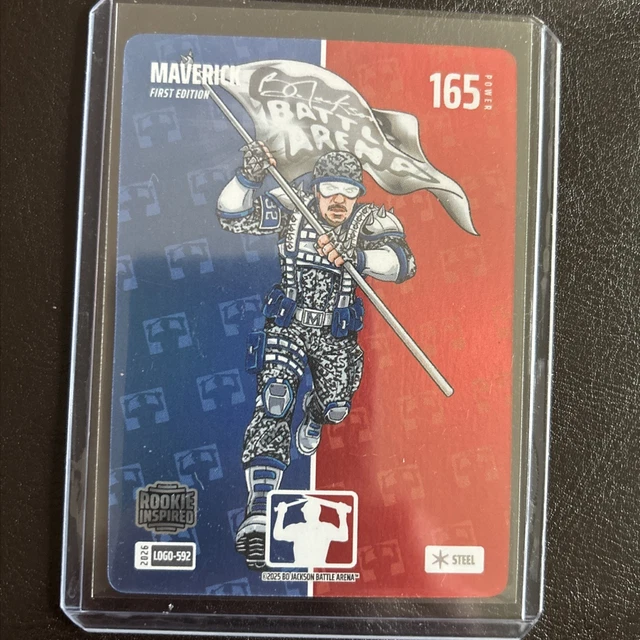 2026 BO JACKSON Battle Arena Cooper Flagg LOGO STEEL MAVERICK LOGO-SP ...