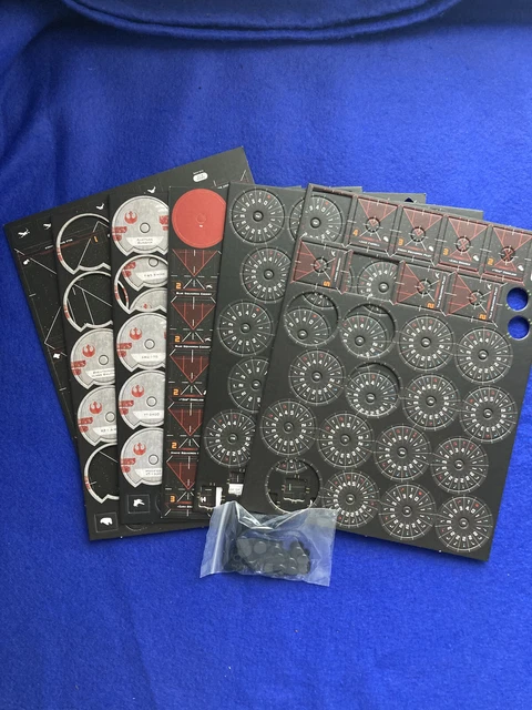 X-WING REBEL ALLIANCE Conversion Maneuver Dials, Ship Tokens and Dial ...