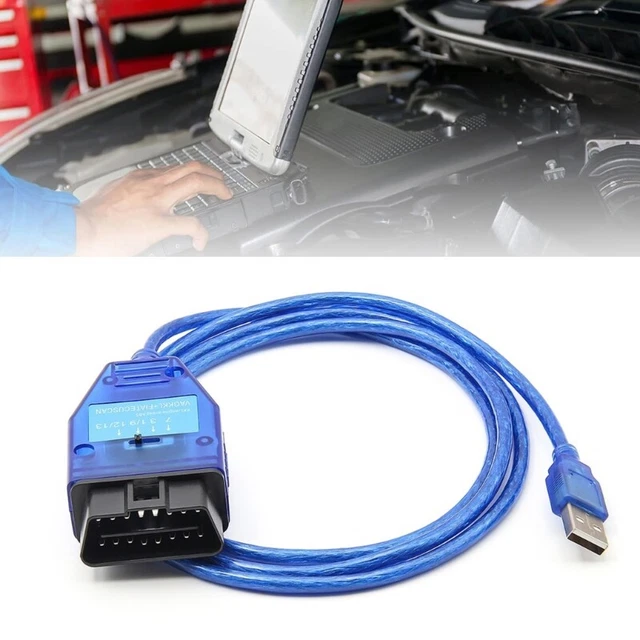 409.1 KKL 409 FTDI FT232RL OBD2 Car Diagnostic Tools Interfaces Cable ...
